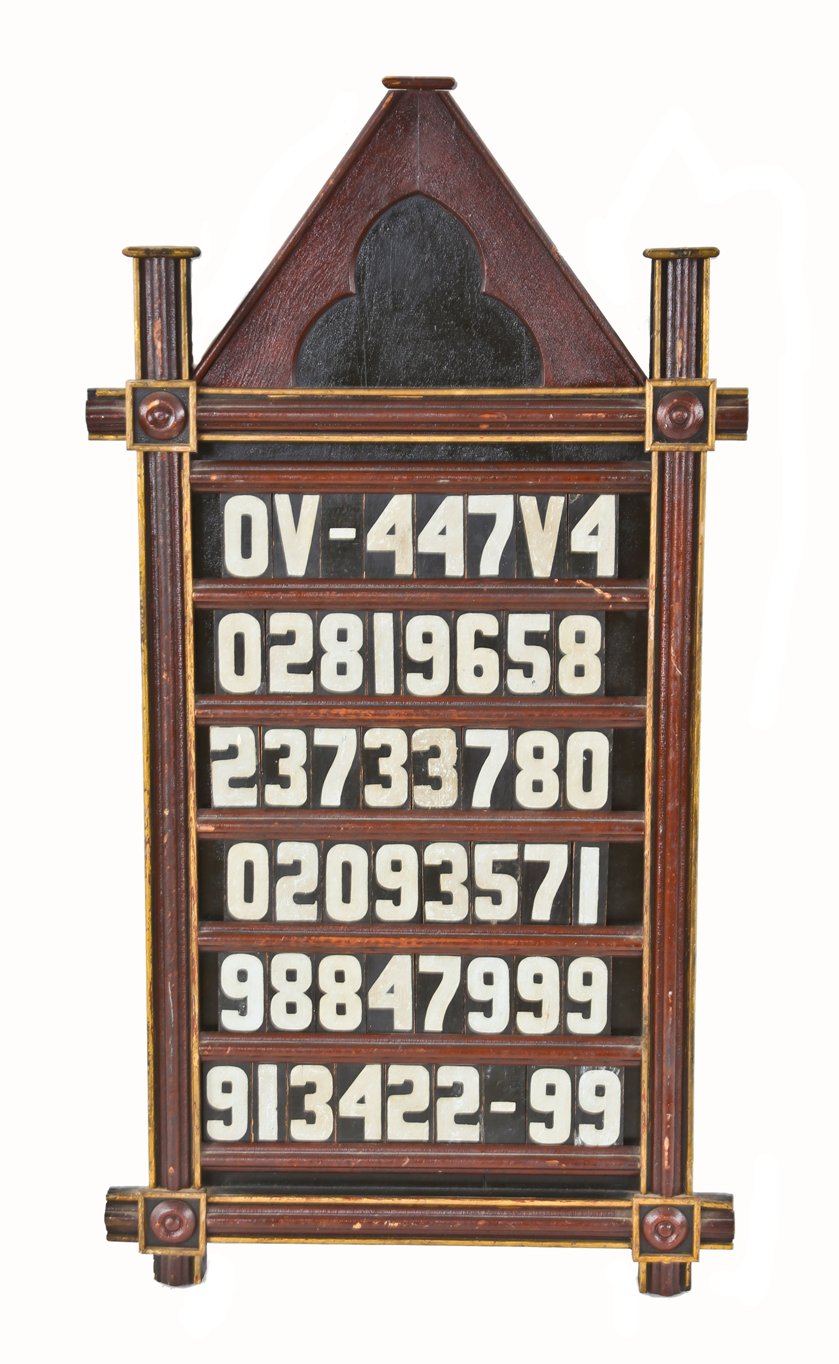 exceptional late 19th century american gothic style folk art rural chu ...
