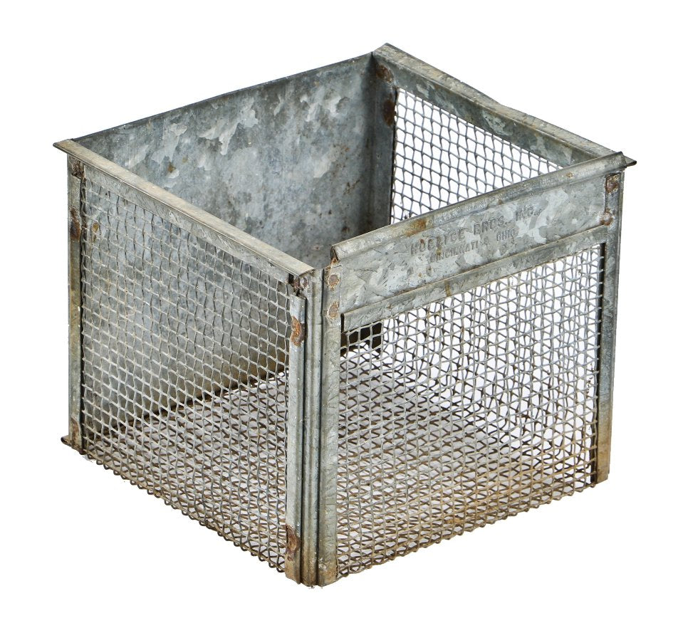 original late 1930's american industrial galvanized steel hoeltge brot ...