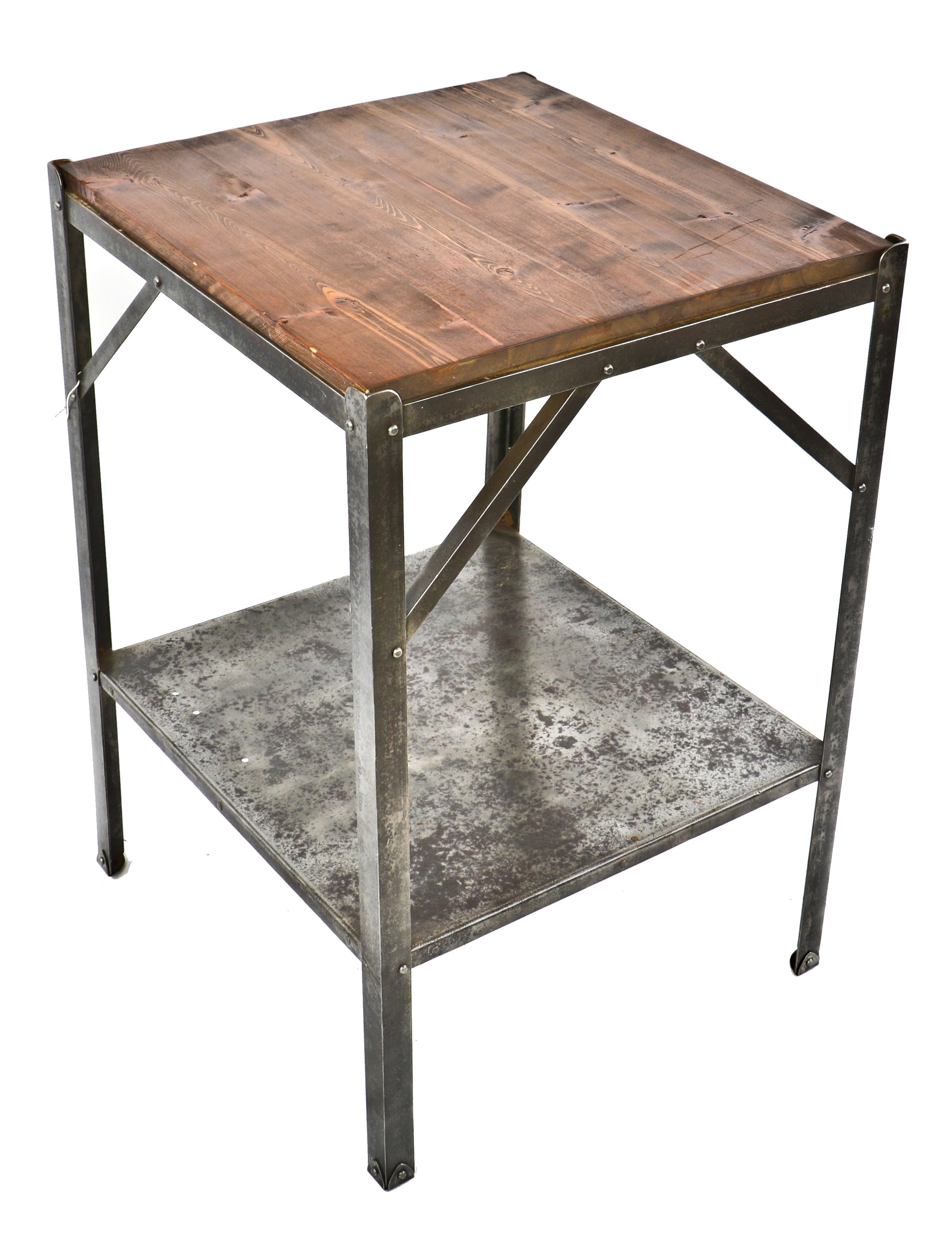 original and fully functional c. 1920's heavy gauge riveted joint four ...