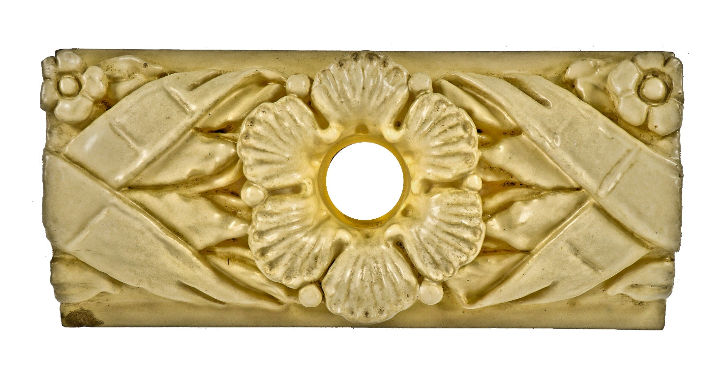all original and intact "old ivory" glazed exterior historically impor ...