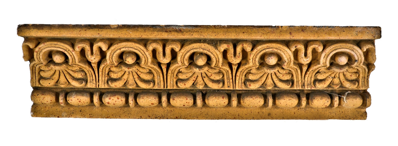 original and intact northwestern ornamental terra cotta st. boniface s ...
