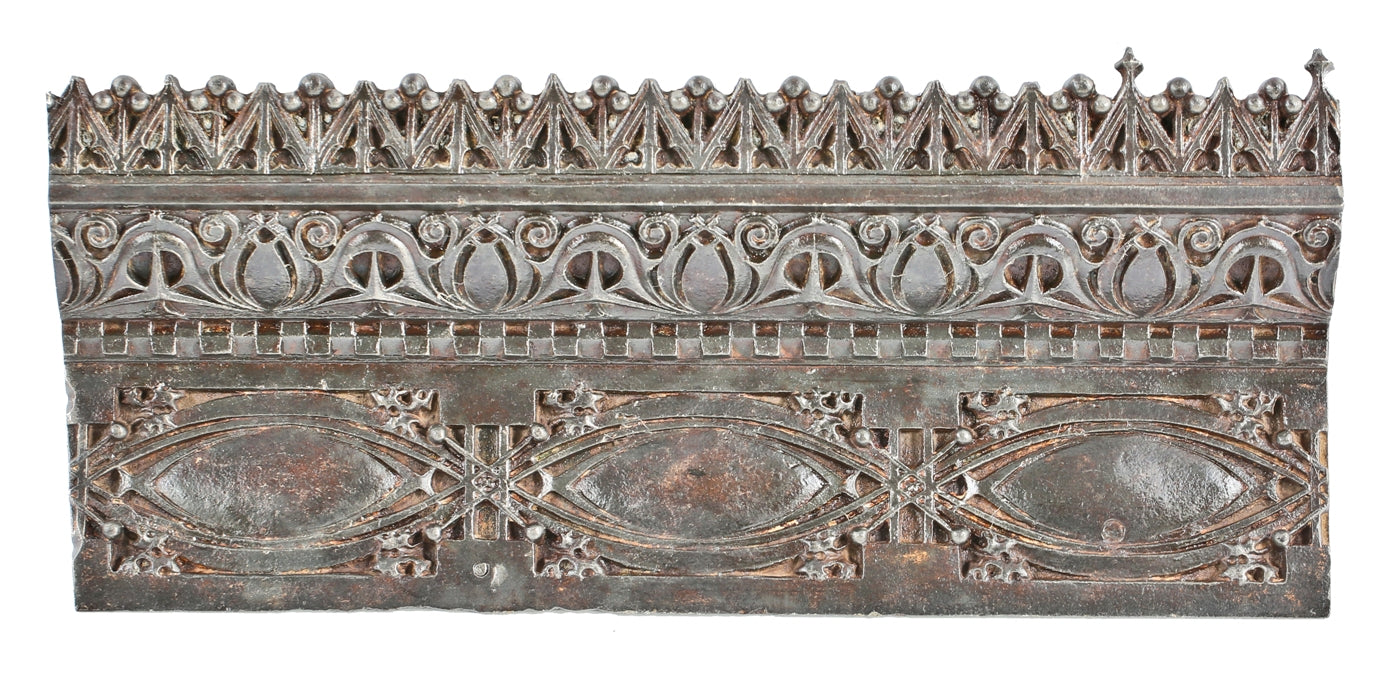 musuem-quality ornamental cast iron louis h. sullivan-designed 19th ce ...