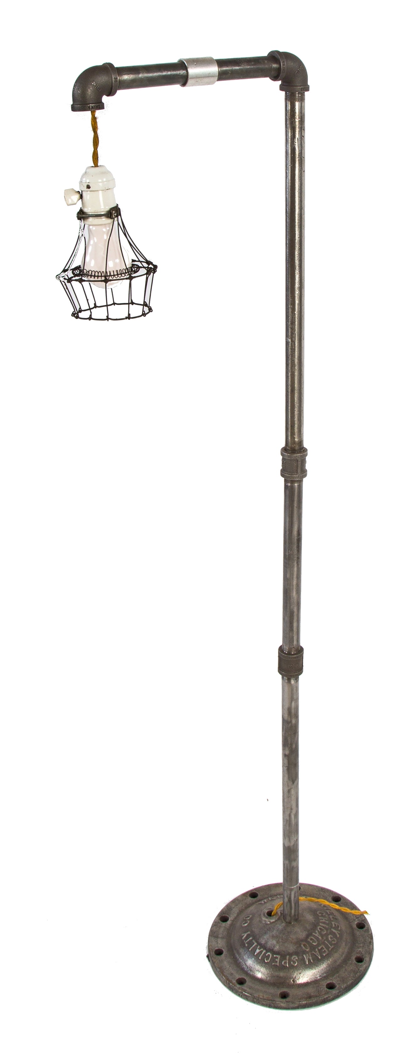 repurposed american industrial freestanding boylston steam works cast ...