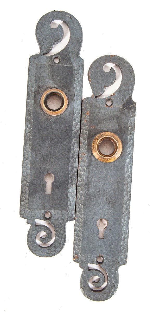 two matching 19th century salvaged chicago rookery building cast iron ...