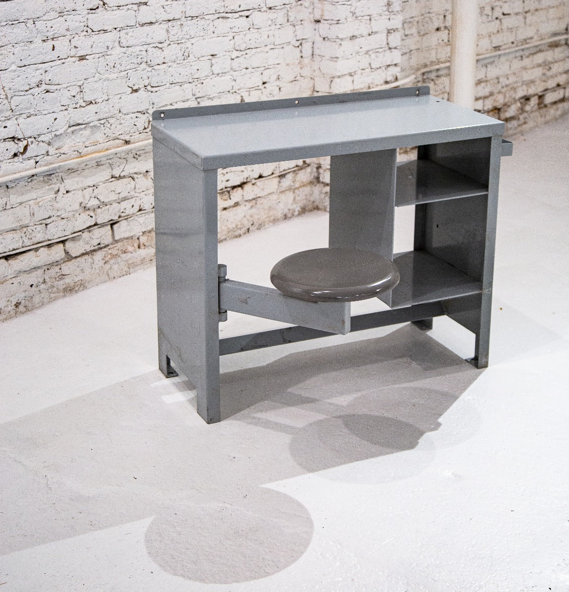 original 1950's vintage american industrial heavily reinforced solid s ...