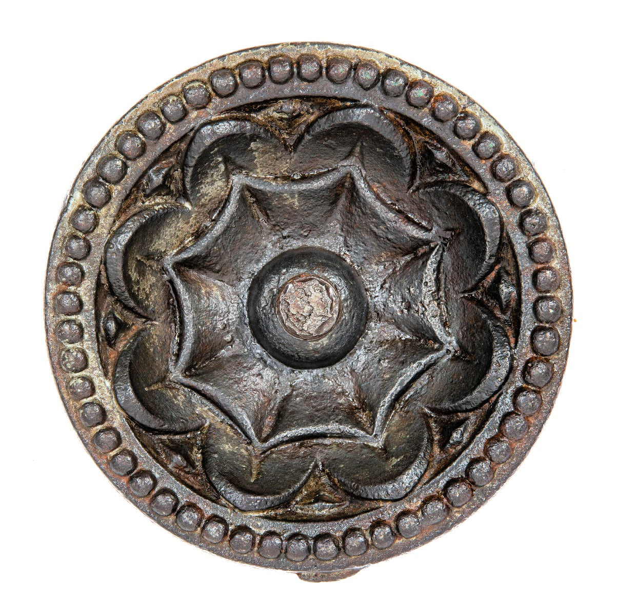 well-documented original john edelmann-designed ornamental cast iron t ...