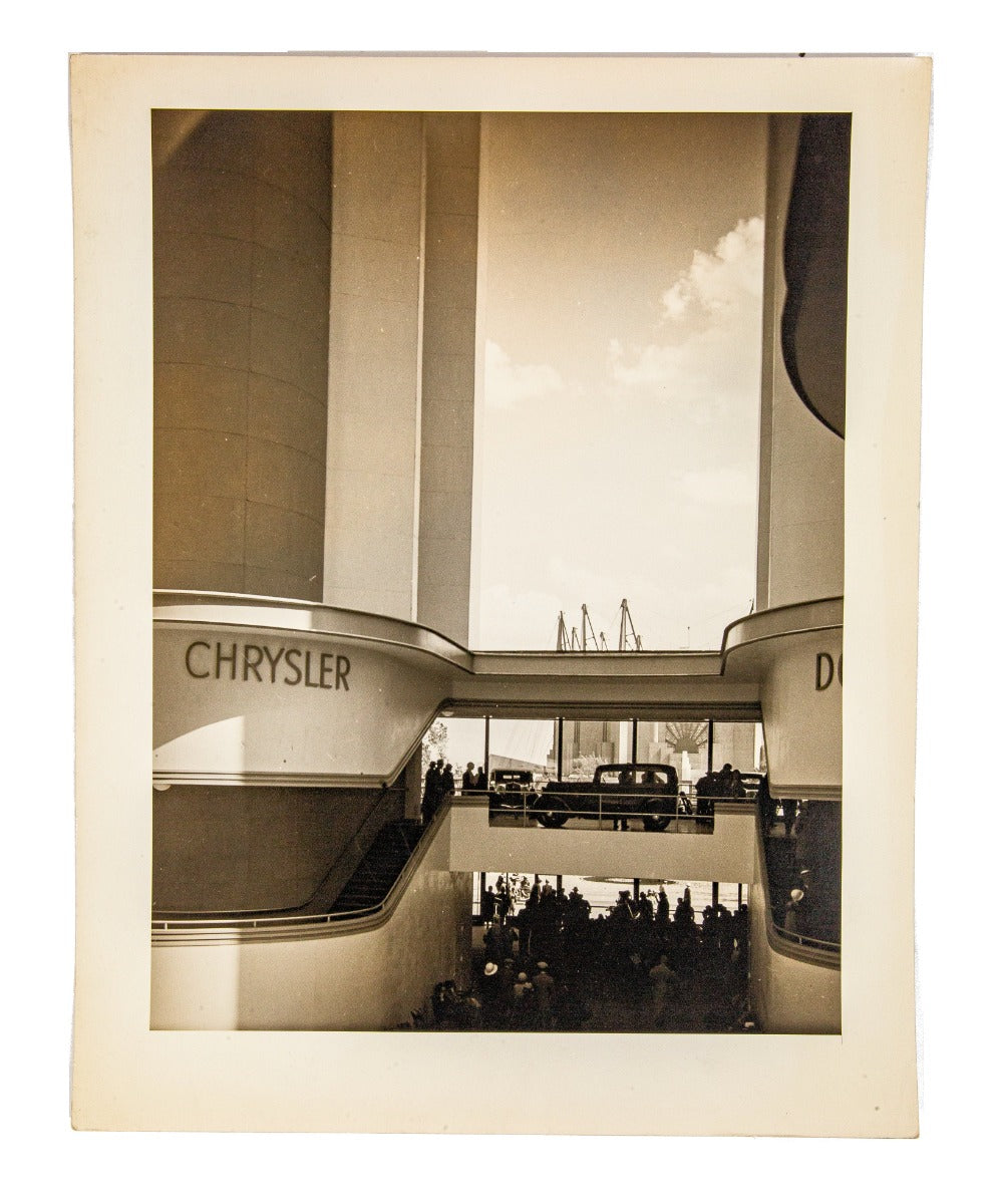 original 1933-34 oversized photographic print of chrysler building at – Urban Remains Chicago